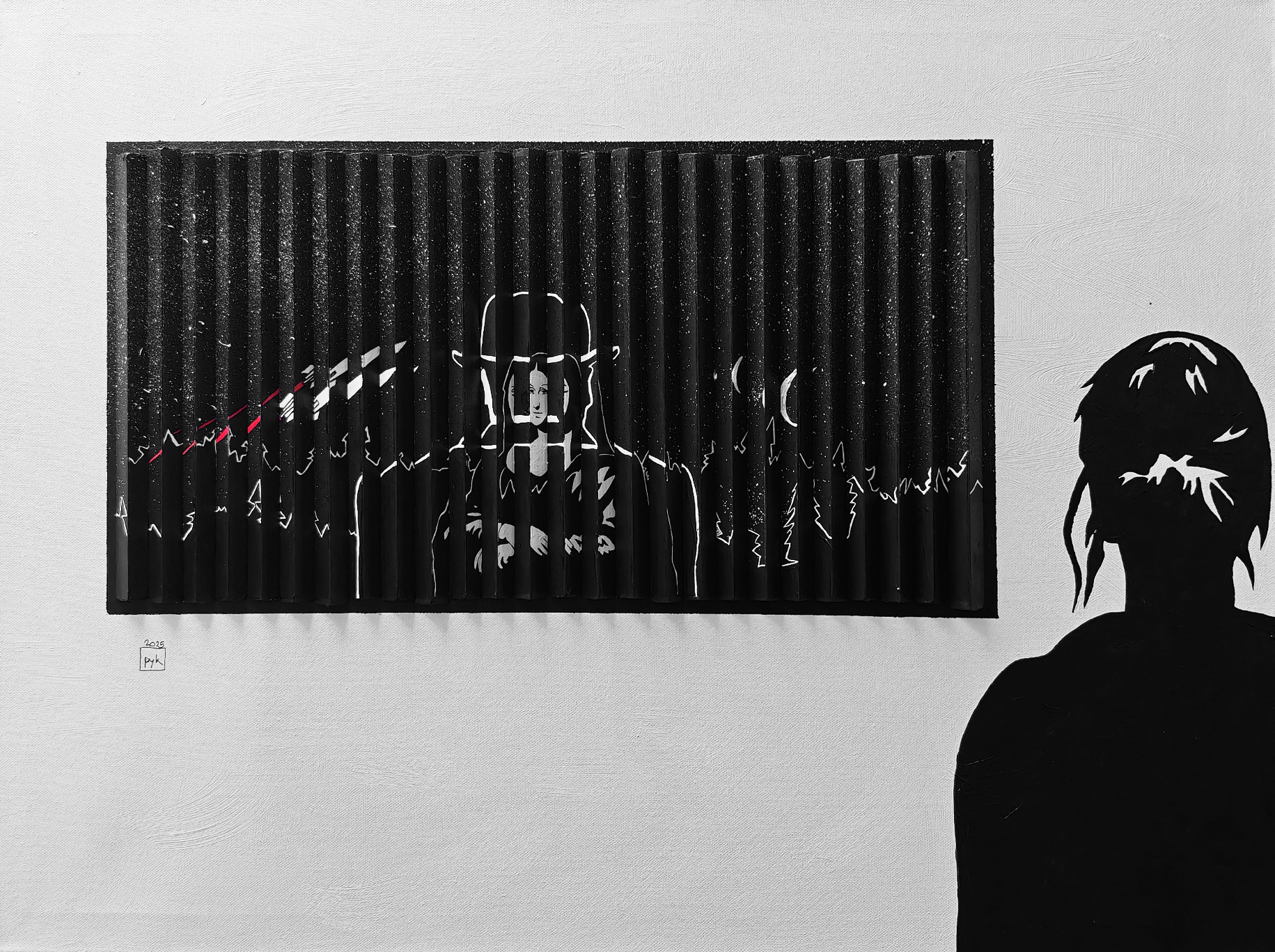 Improbable rencontre – Les peintures